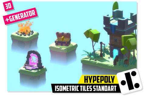 HYPEPOLY Isometric Tiles Standart D Environments Unity Asset Store