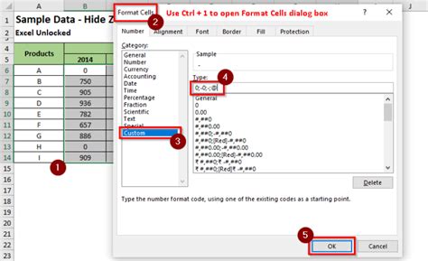 Multiple Ways To Hide Zero Value In Excel Excel Unlocked