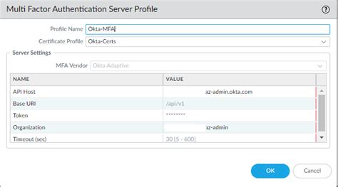 Palo Alto Captive Portal With Ldap And Mfa Authentication Okta
