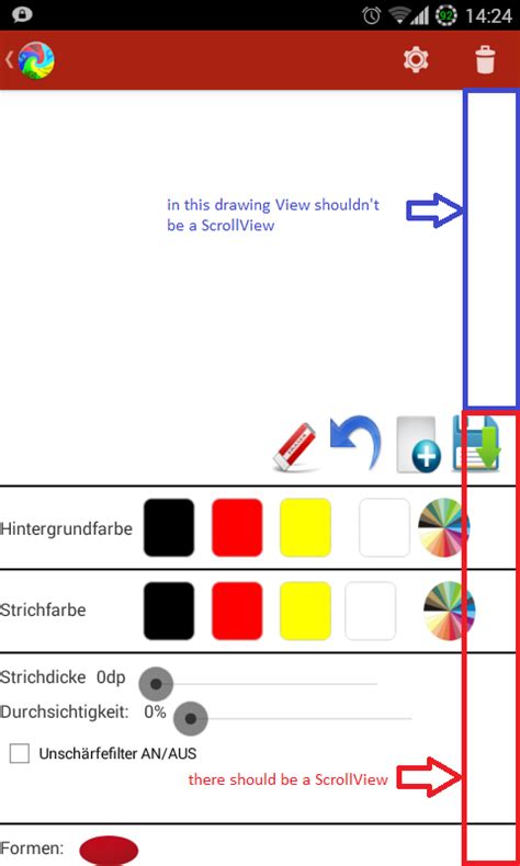 Android Cant Add Scrollview To Layout Stack Overflow