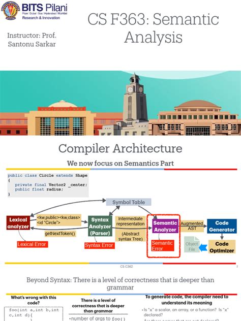 Semantic Analysis Pdf Software Engineering Computer Programming
