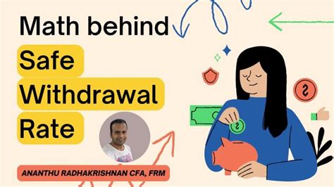 Ananthu R Cfa Frm On Linkedin Explaining Safe Withdrawal Rate With