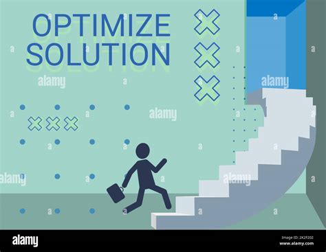 Text Showing Inspiration Optimize Solution Business Idea Process Of