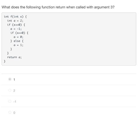 Solved What Does The Following Statement Do A B It S Chegg Com