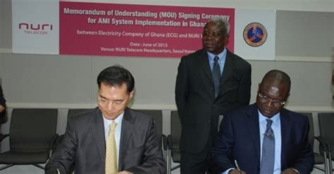 누리텔레콤 가나전력회사와 3천만달러 Ami 시스템 구축 합의