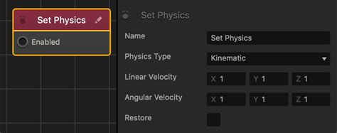 Action Nodes Set Physics Buildbox Game Maker Video Game Software