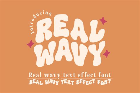 Wavy Font