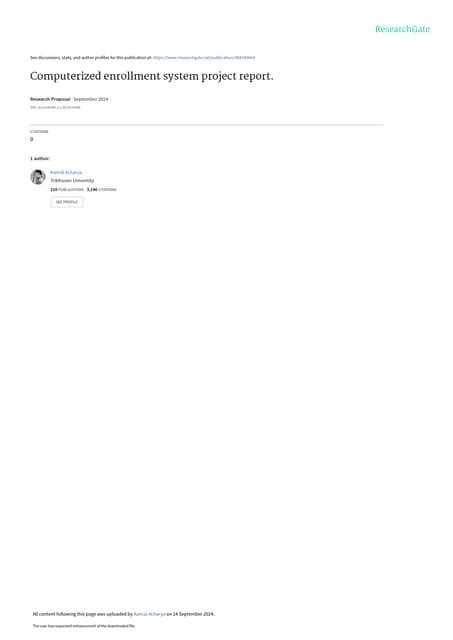 Online Course Register System Project Reportpdf