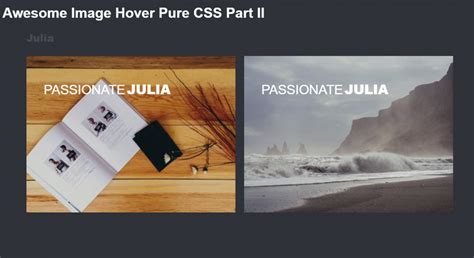 Image Overlay Css Hover Effects Onaircode