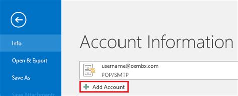 Configure Outlook For Windows Hostway Help Center