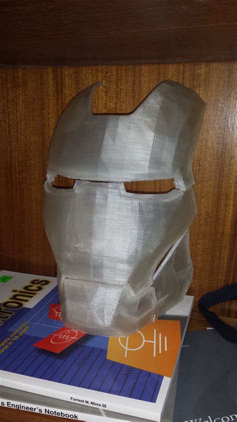 Experiment In 3d Printing A Mk Vii Helmet I Used Omarbous Mk Vii Helmet Modified By Me To Be