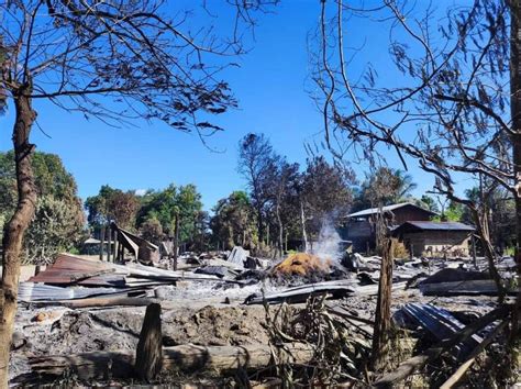 တန့်ဆည်မြို့နယ်၊ ဂရိတ်ကျေးရွာကို စစ်တပ်က မီးဝင်ရှို့ပြီး ရွှေငွေနှင့်အဖိုးတန်ပစ္စည်းများကို လုယက