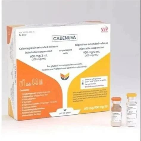 Cabenuva Hiv Injection Worldwide Delivery At ₹ 50000 In Hapur Id 2854780183233