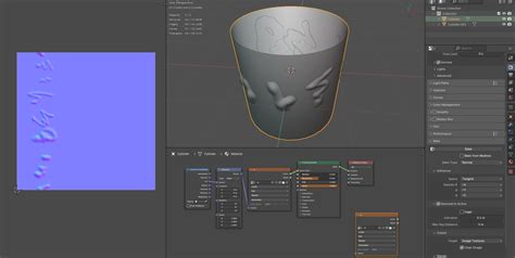 Baking Normal Map Details From High Poly To Low Poly Mesh Produces Artifacts Materials And