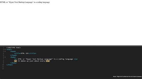 Html 101 With Audio Youtube