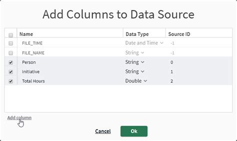 Data Source Editor Inorigo Help