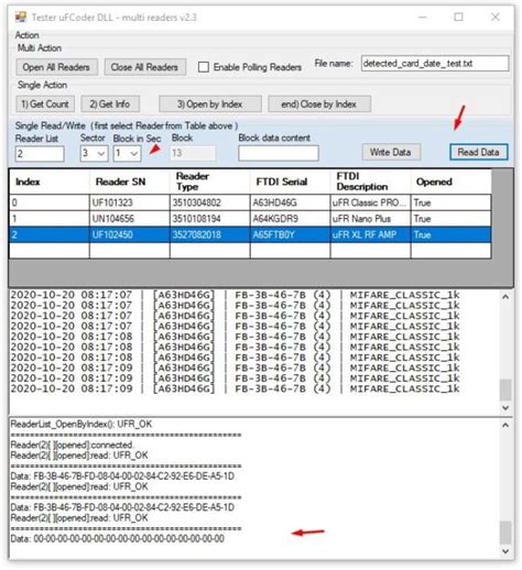 µfr Multi Reader C Sdk µfr Readerwriter Development 10