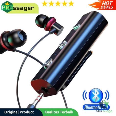 Promo Essager Adaptor Audio Bluetooth 5 0 Transmitter Receiver Adapter Diskon 23 Di Seller