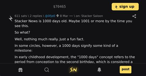 Reply On Stacker Saloon Stacker News