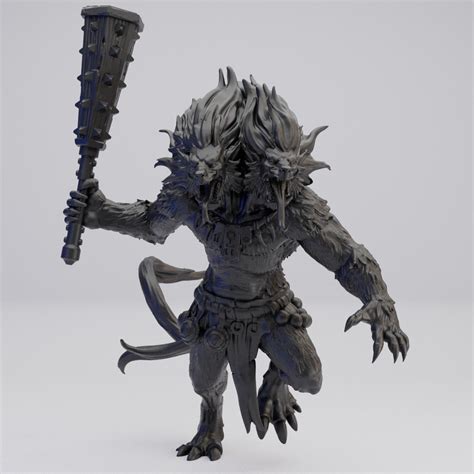 Hot Goblin Abyssal Demon Lord Mace