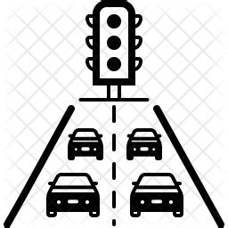 Traffic Icon Download In Glyph Style
