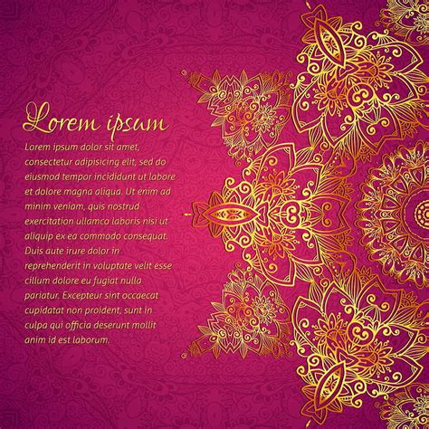 보라색 화려한 빈티지 웨딩 카드 배경 벡터 Eps Ai Uidownload