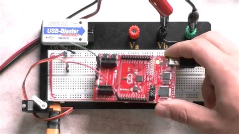 MSP 430 Accelerometer Meets Hobby Servo YouTube