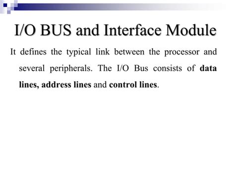 Computer Architecture Input Output Organization PPT