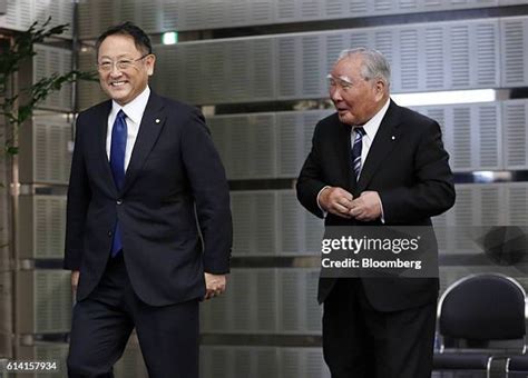 17 Toyota Motor Corp President Akio Toyoda And Suzuki Motor Corp