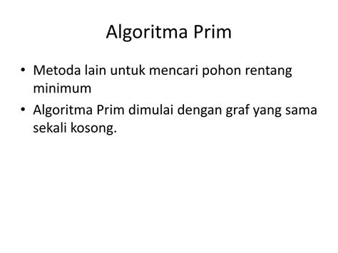 Ppt Algoritma K Ruskal Powerpoint Presentation Free Download Id