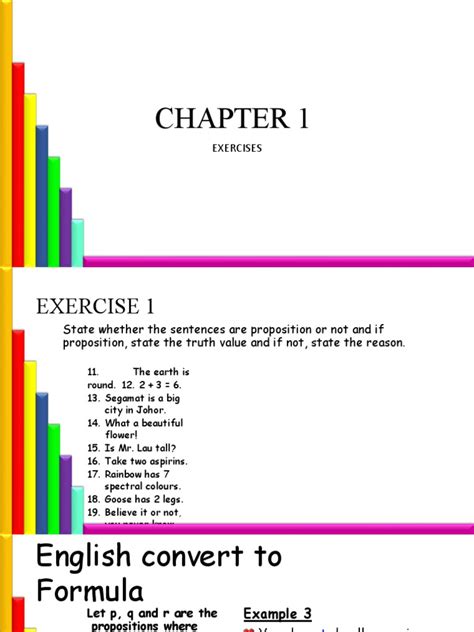 Chapter 1 Exercise Pdf