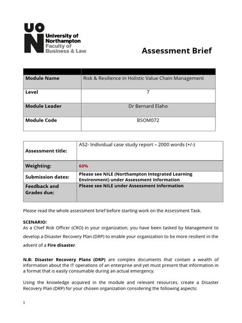 Bsom072 As2 First Sit Spr Assement Brief Pdf Turnitin Artificial Intelligence