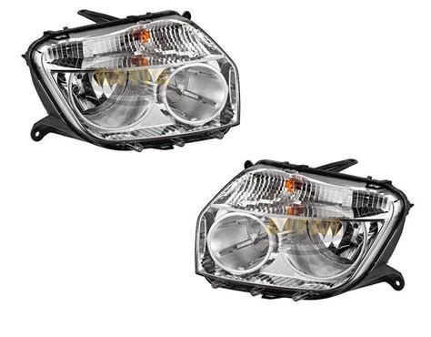 Фарове Фар за Дачия Дъстър 2010 - 2012 хром DACIA DUSTER 2010 - 2012 гр ...