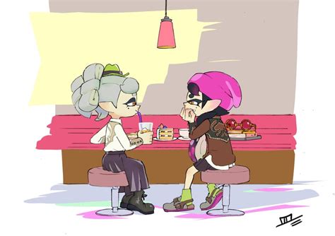 Callie And Marie Splatoon Drawn By Ke Sarami Danbooru