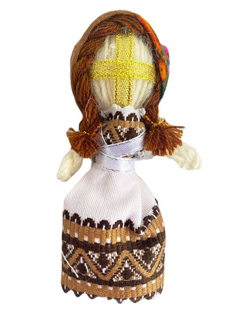 Кукла мотанка на магните Маковка 10 см купить в Украине Куклы мотанки от 22 грн