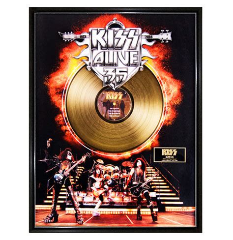 Kiss Alive 35 24k Gold Disc 35th Anniversary Catawiki