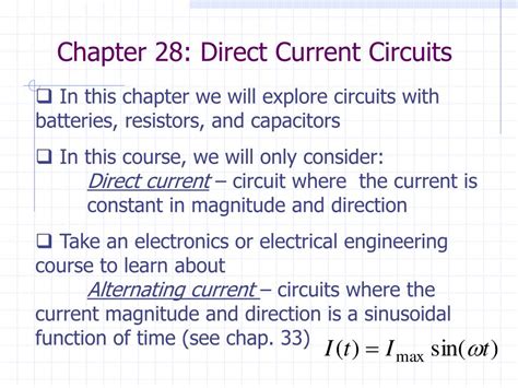 Ppt Chapter 28 Direct Current Circuits Powerpoint Presentation Free Download Id 5505453