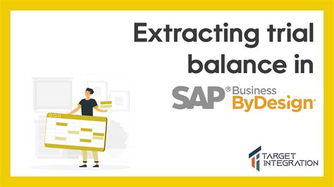 Book Keeping In SAP ByD Extracting Trial Balance