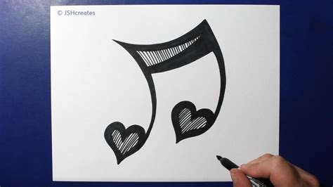 Cool Drawings Of Music