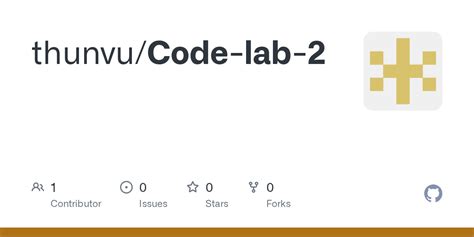 Github Thunvucode Lab 2
