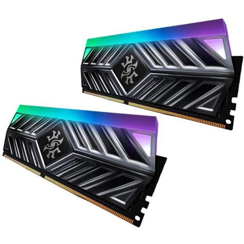 Memória Ddr4 Xpg Spectrix D41 16gb 2x8gb 3200mhz Rgb Grey