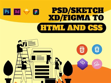 A Responsive Website From Psd Sketch Figma To Html And Bootstrapcss