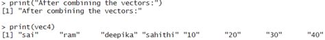 Combine Two Or Multiple Vectors In R Spark By Examples