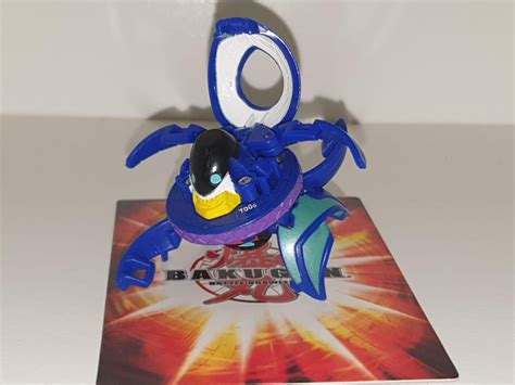 Bakugan Preyas Diablo Angelo Blue Aquos 500g 700g 2 Sided Rare Fast