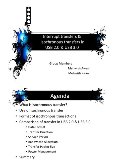 Isochronous And Interrupt Transfers In Usb3 And Usb2 Pdf Usb Computer Engineering