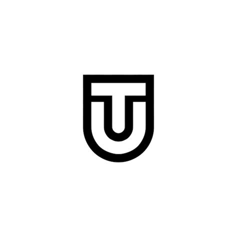 Premium Vector Ut Logo Design