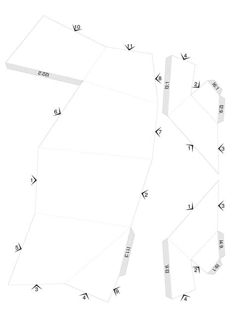 Poly 3d Wolf Template Pdf