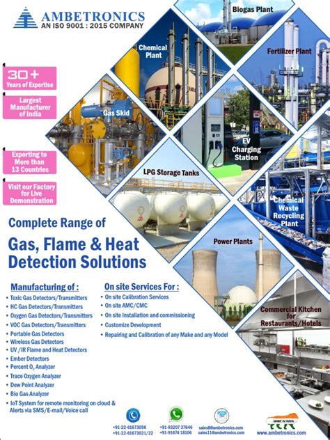02solution For Detection And Monitoring With Data Logging Of Gas And Flame Temperature And