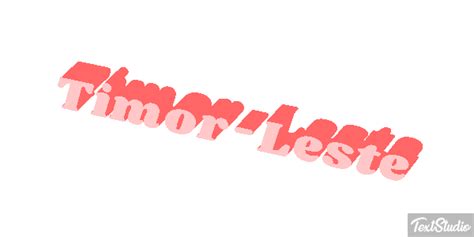 Timor Leste Country Animated  Logo Designs