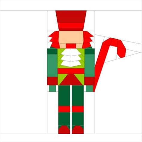 Nutcracker Craftsy Paper Piecing Patterns Foundation Paper Piecing